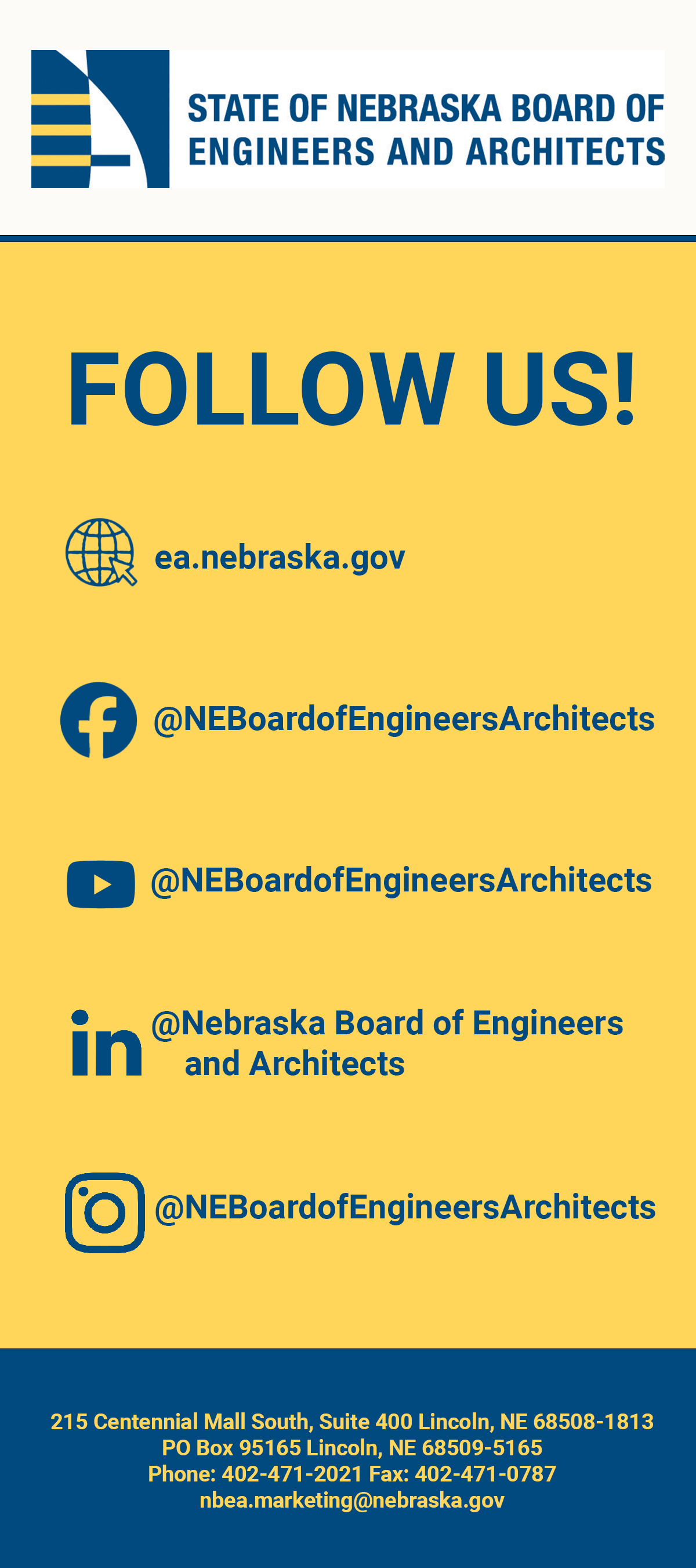 Publications | State of Nebraska Board of Engineers and Architects